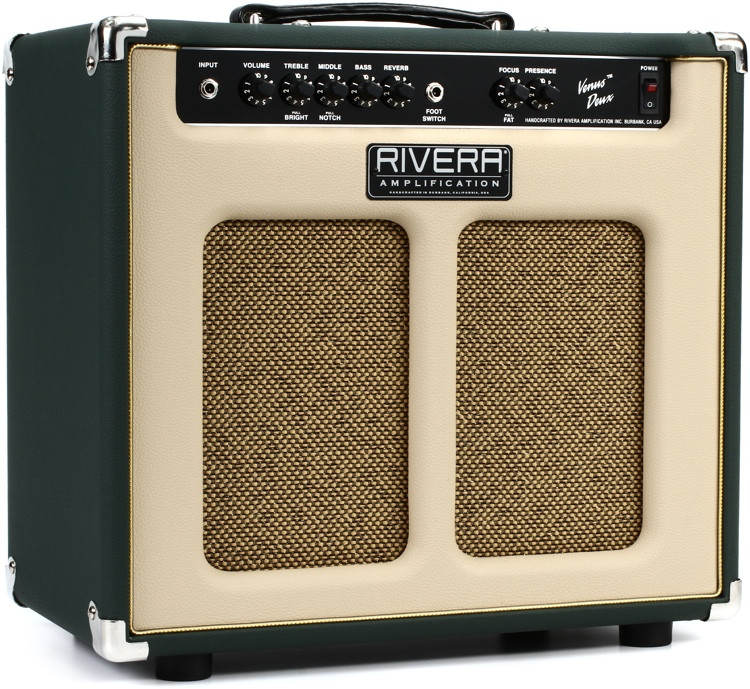 Rivera Venus Deux 110 - 25W 1x10" Guitar Combo Amp - Emerald Green ...