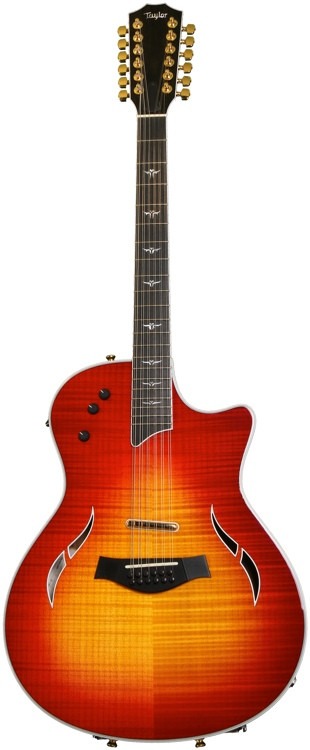 Taylor T5 Custom 12-string Maple - Cherry Sunburst | Sweetwater