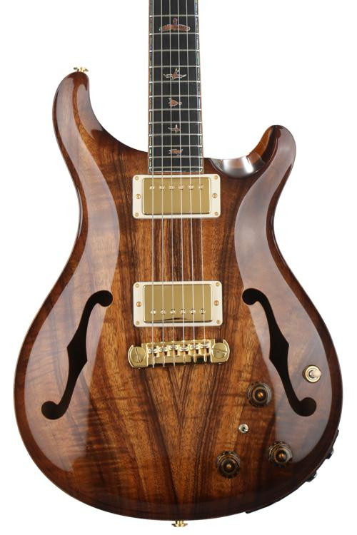 PRS Private Stock #7464 Hollowbody II Piezo - Koa Natural with Light ...