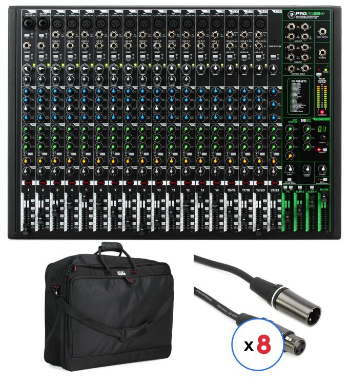 Mackie ProFX22v3 22-channel Mixer with USB and Effects Bundle | Sweetwater