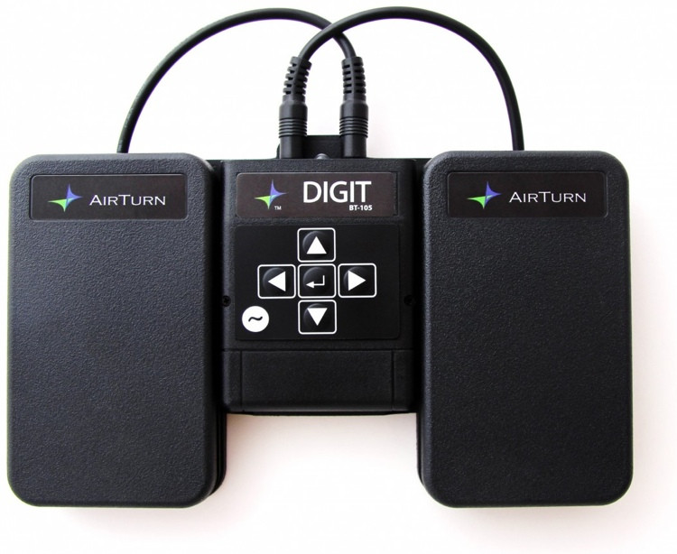 AirTurn DIGIT with 2 ATFS-2 Pedals and Pedalboard | Sweetwater