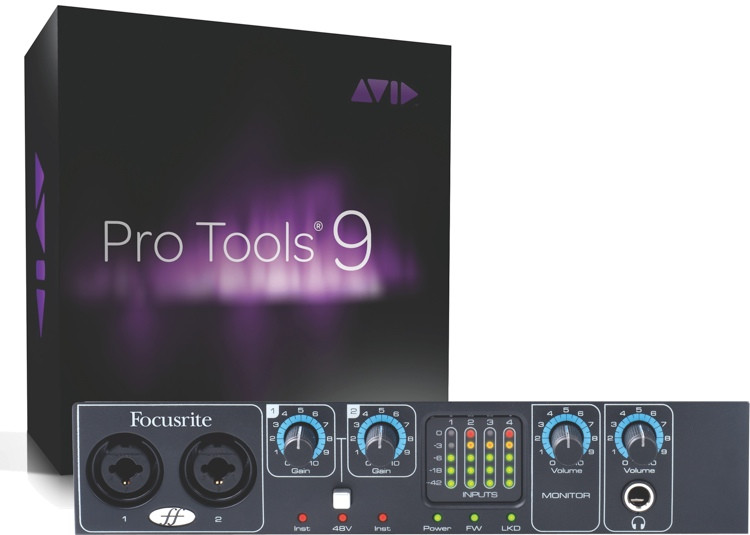 Focusrite Saffire Pro 24/Pro Tools 9 Bundle | Sweetwater