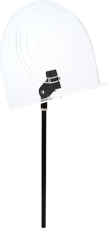 Gibraltar Acrylic Music Stand with Mounting Arm | Sweetwater