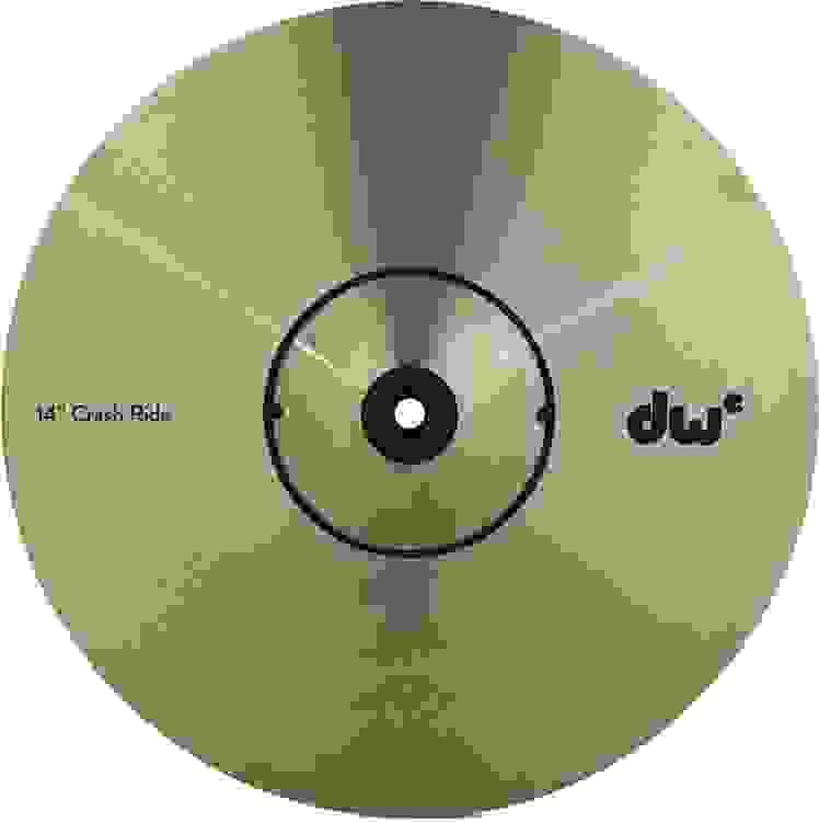 DW DWe Electronic Crash/Ride Cymbal - 14 inch | Sweetwater