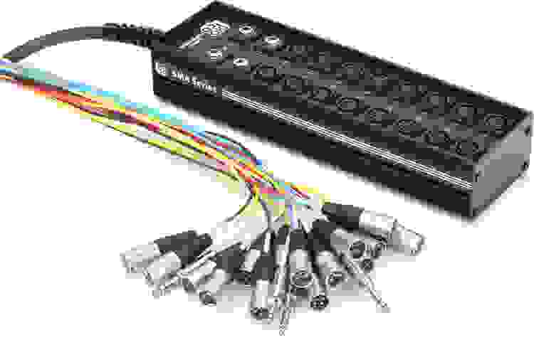 Pro Co SMA1604FBQ-100 SMA Series 16x4 Stage Snake with 1/4 inch Returns ...