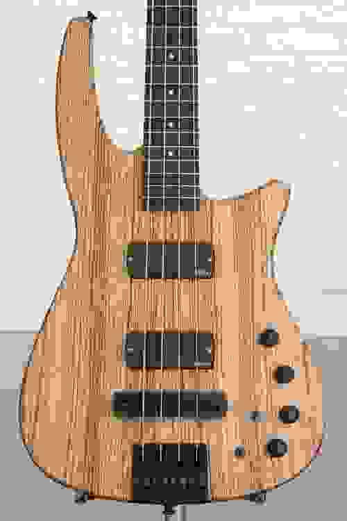 NS Design CR4 Radius Bass Guitar - Zebrawood - Sweetwater USA Exclusive