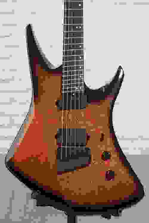 Ernie Ball Music Man Kaizen 6 Solidbody Electric Guitar - Ember Burst ...