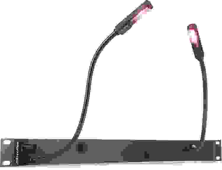 LittLite Raklite Rackmount Double LED Gooseneck Lights | Sweetwater