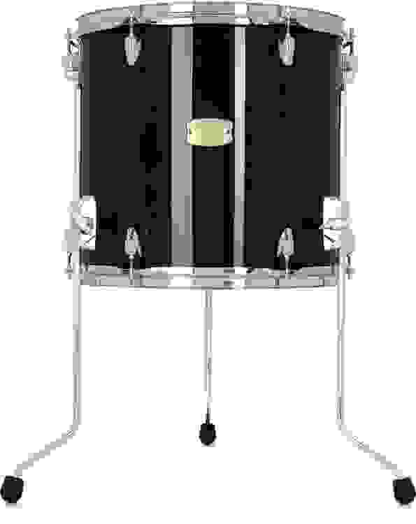 Yamaha SBF-1413 Stage Custom Birch 13 x 14 inch Floor Tom - Raven Black | Sweetwater