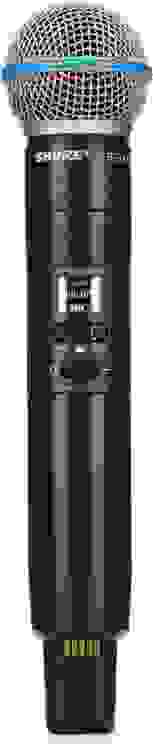 Shure SLXD2/B58 Wireless Handheld Microphone Transmitter - J52 Band | Sweetwater