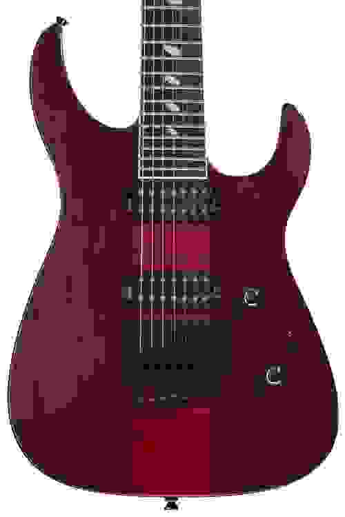 Caparison Guitars Dellinger 7 Prominence EF - Trans Spectrum Red ...
