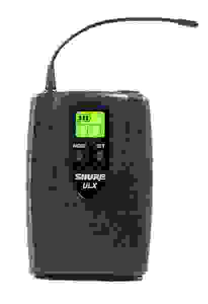 Shure ULX1 Body Pack Transmitter - M1 Band, 662 - 698 MHz | Sweetwater