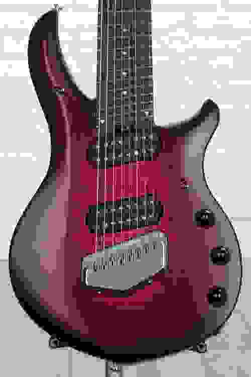 Ernie Ball Music Man John Petrucci Majesty 8 Electric Guitar - Oxblood | Sweetwater