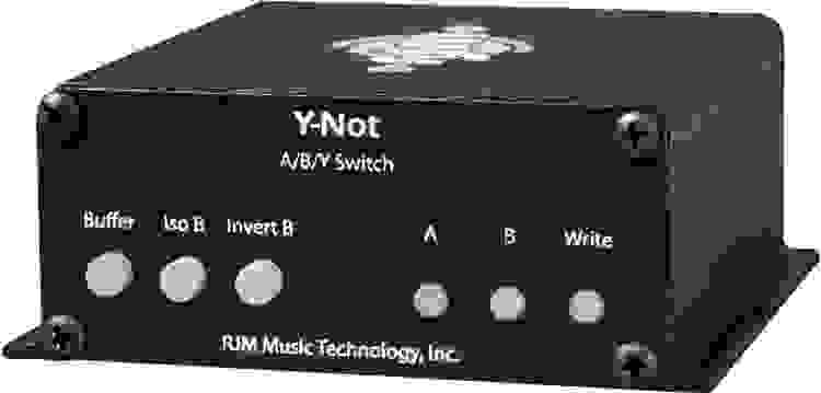 RJM Music Y-Not A/B/Y Switch | Sweetwater