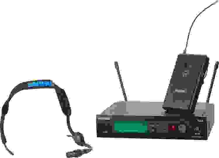 Shure SLX14/WH30 - L4 Band (638 - 662 MHz) | Sweetwater