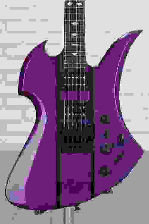 B.C. Rich USA Handcrafted Mockingbird SL Electric Guitar - Trans Purple ...