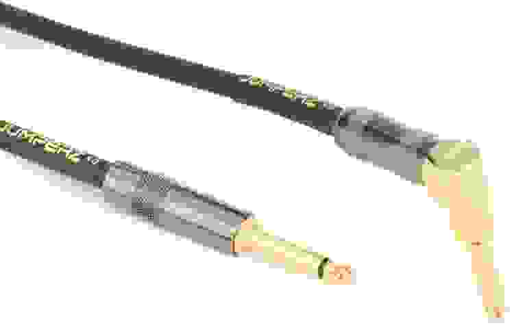 JUMPERZ Zipline Gold Quiet T-style Instrument Cable - 10 feet | Sweetwater