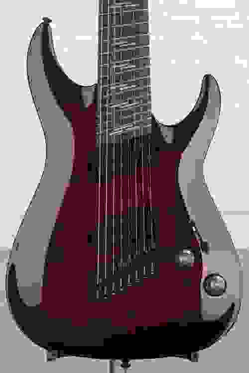 Schecter Omen Elite-8 Multiscale 8-string Electric Guitar - Black ...
