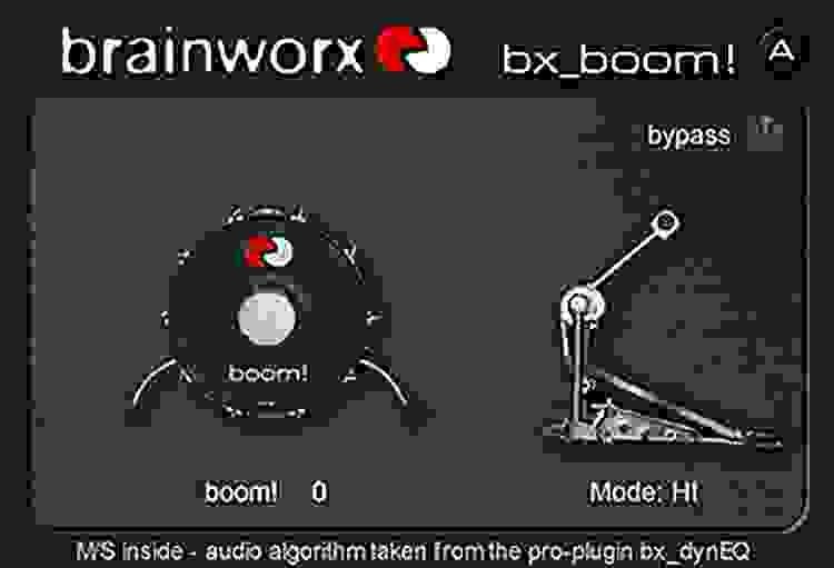 Brainworx bx_boom! Plug-in | Sweetwater