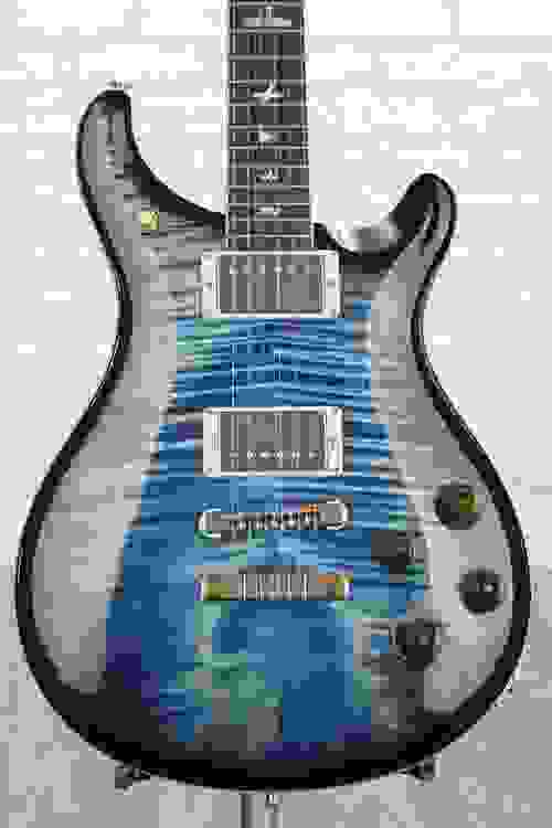 PRS McCarty 594 Electric Guitar - Faded Blue Smokeburst, 10-Top ...