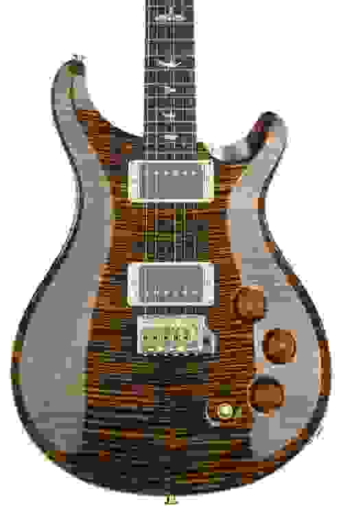 PRS DGT Electric Guitar with Bird Inlays - Yellow Tiger, 10-Top ...