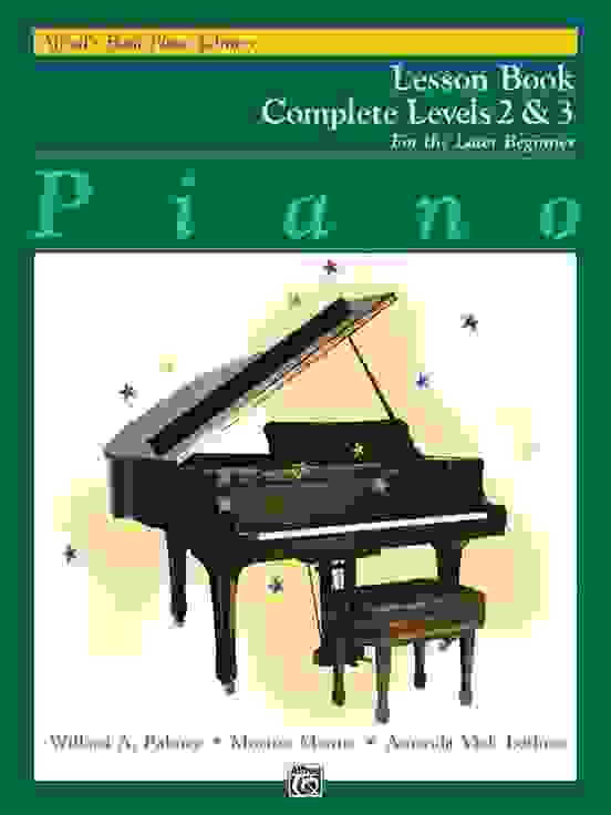Alfred Basic Piano Library - Lesson Book, Complete Levels 2 & 3 ...