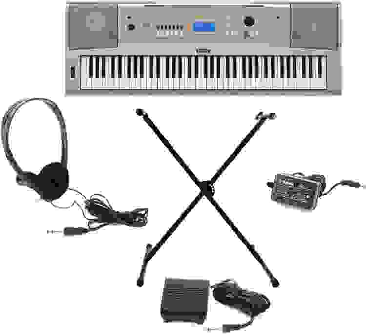 Yamaha YPG-235 Kit - with Survival Kit D2 and Keyboard X-stand | Sweetwater