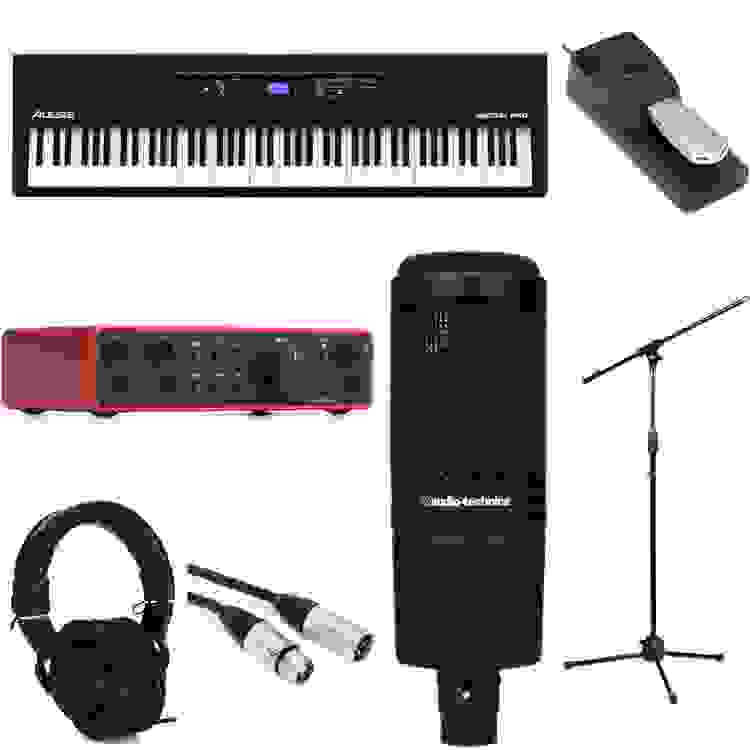 Sweetwater Student Piano and Recording Bundle