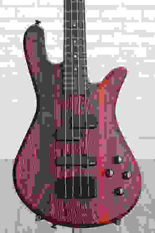 Spector NS Pulse 4 Bass Guitar - Cinder Red | Sweetwater