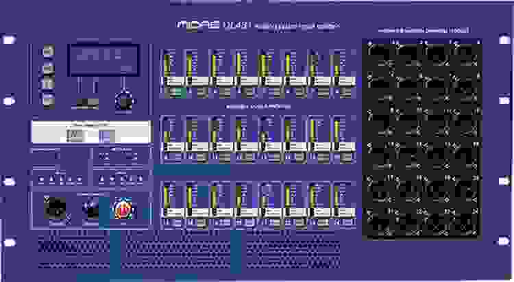 Midas DL431 24-input / 72-output Active Microphone Splitter | Sweetwater