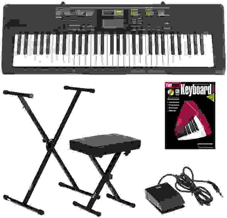 Casio CTK-2400 Essential Keyboard Bundle | Sweetwater