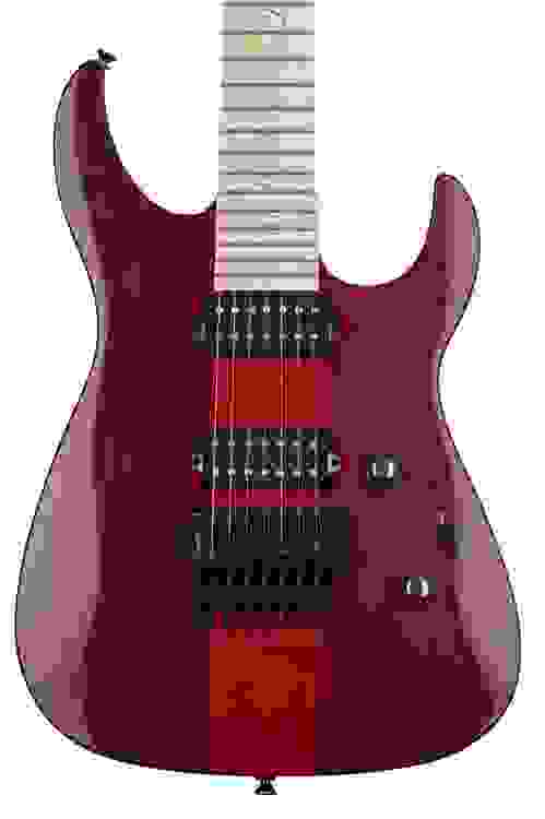 Caparison Guitars Dellinger 7 Prominence MF - Trans Spectrum Red ...