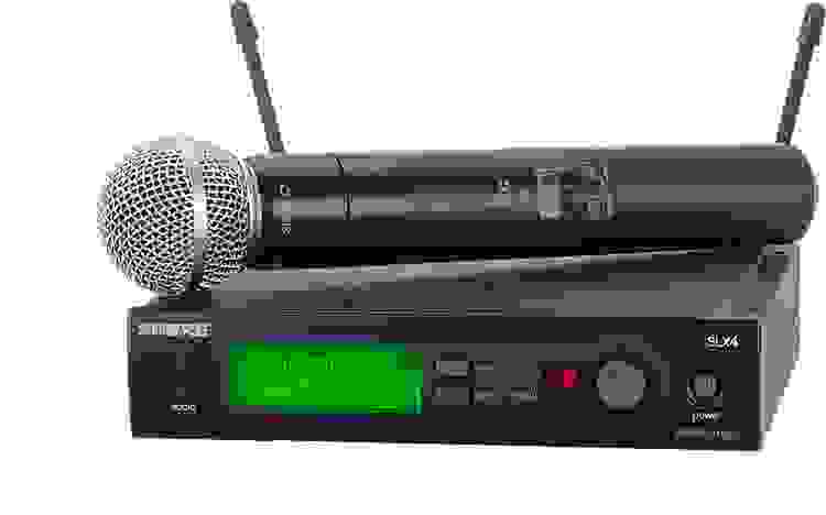 Shure SLX24/SM58 - H5 Band (518 - 542 MHz) | Sweetwater