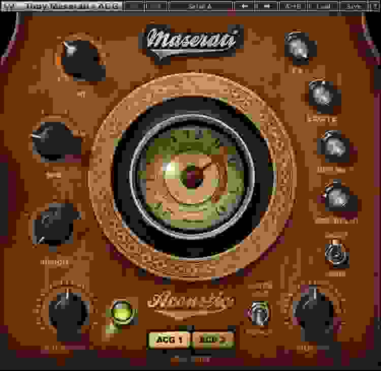 Waves Maserati ACG Acoustic Guitar Designer Plug-in | Sweetwater
