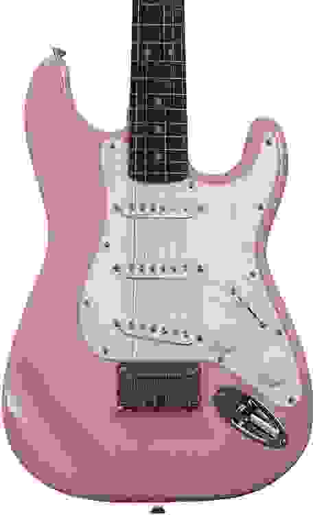 Squier Mini Strat - Pink | Sweetwater