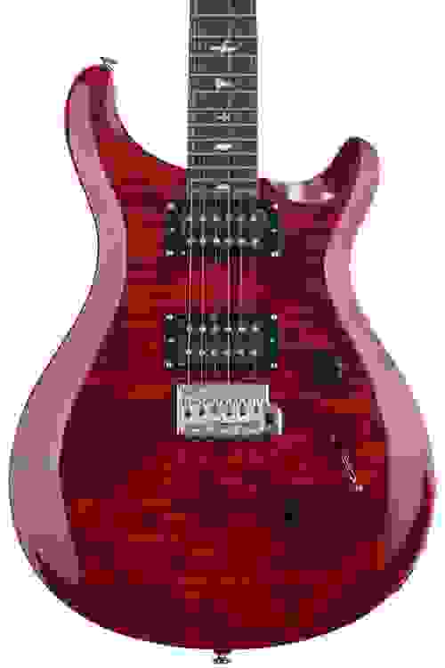 PRS SE Custom 24 Electric Guitar - Ruby | Sweetwater