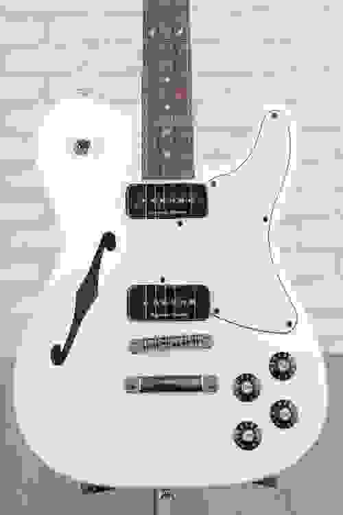 Fender Jim Adkins JA-90 Telecaster Thinline - White Reviews | Sweetwater