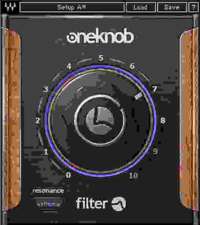 Waves OneKnob Filter Plug-in | Sweetwater