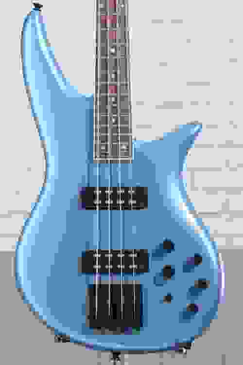 Jackson X Series Spectra Bass Guitar - Matte Blue Frost | Sweetwater