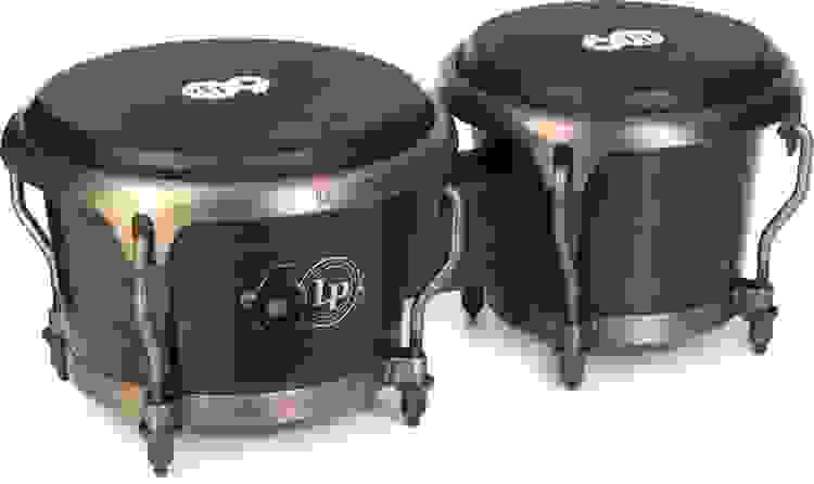 Latin Percussion Limited-edition 60th-anniversary Bongos Set - Roasted Hazel | Sweetwater