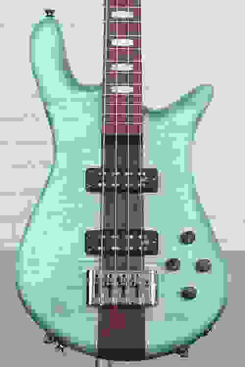 Spector Euro 4 RST Bass Guitar - Turquoise Tide | Sweetwater