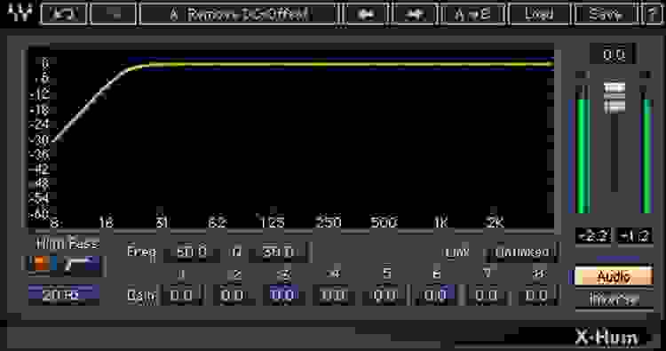 Waves X-Hum Hum Removal Plug-in | Sweetwater
