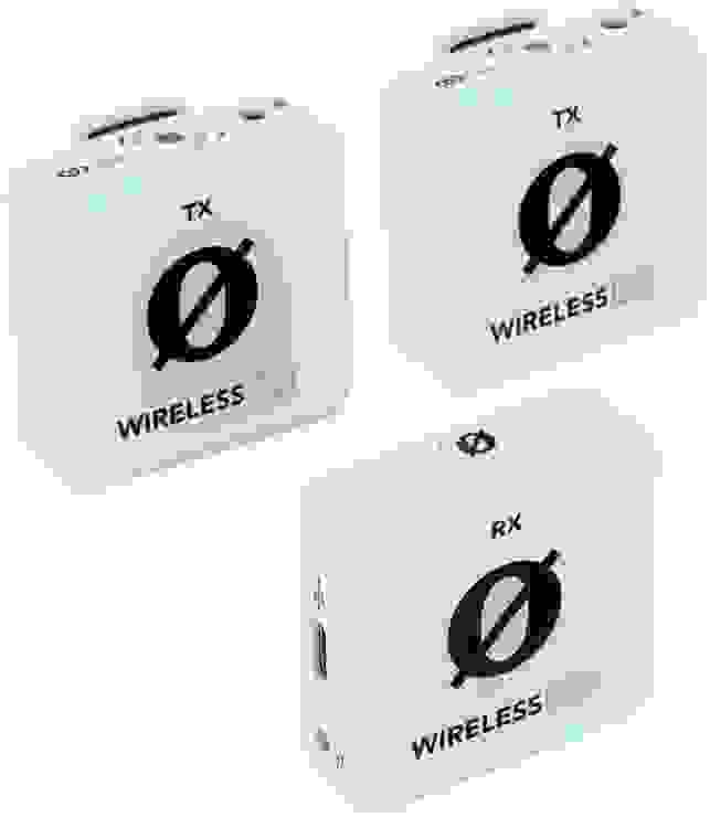 Rode Wireless ME Dual Clip-on Microphone System - White | Sweetwater