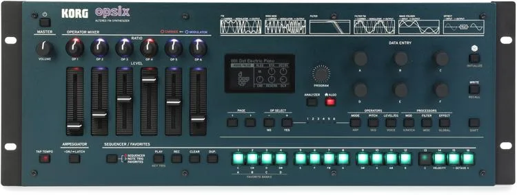 Korg Opsix MKII Altered FM Synthesizer Rackmountable Desktop Module ...