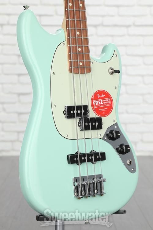 Green Bass Guitar