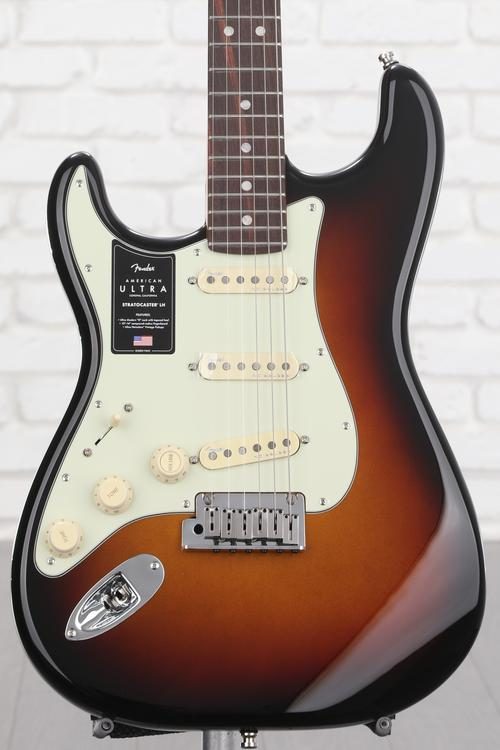 Fender American Ultra Stratocaster Left-handed - Ultraburst with ...