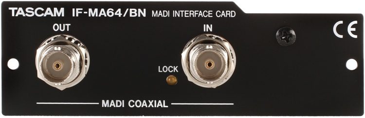 TASCAM IF-MA64/BN MADI Interface Card for DA-6400 | Sweetwater