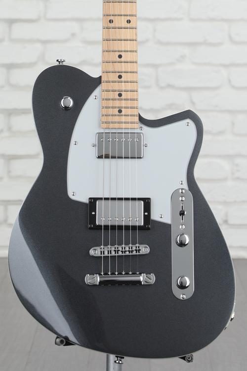 Reverend Charger HB Solidbody Electric Guitar - Gunmetal | Sweetwater