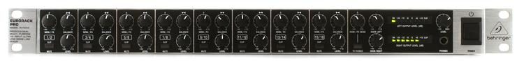 Behringer Eurorack Pro RX1602 Rackmount Line Mixer | Sweetwater