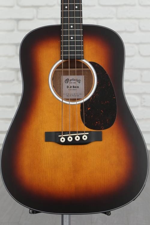 Martin D Jr-10E Acoustic-electric Bass Guitar - Burst | Sweetwater